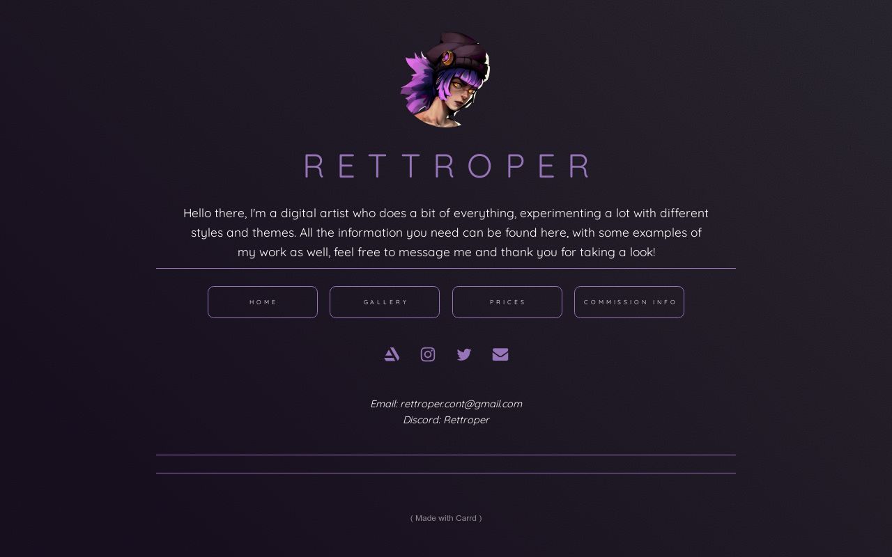 Rettroper commissions
